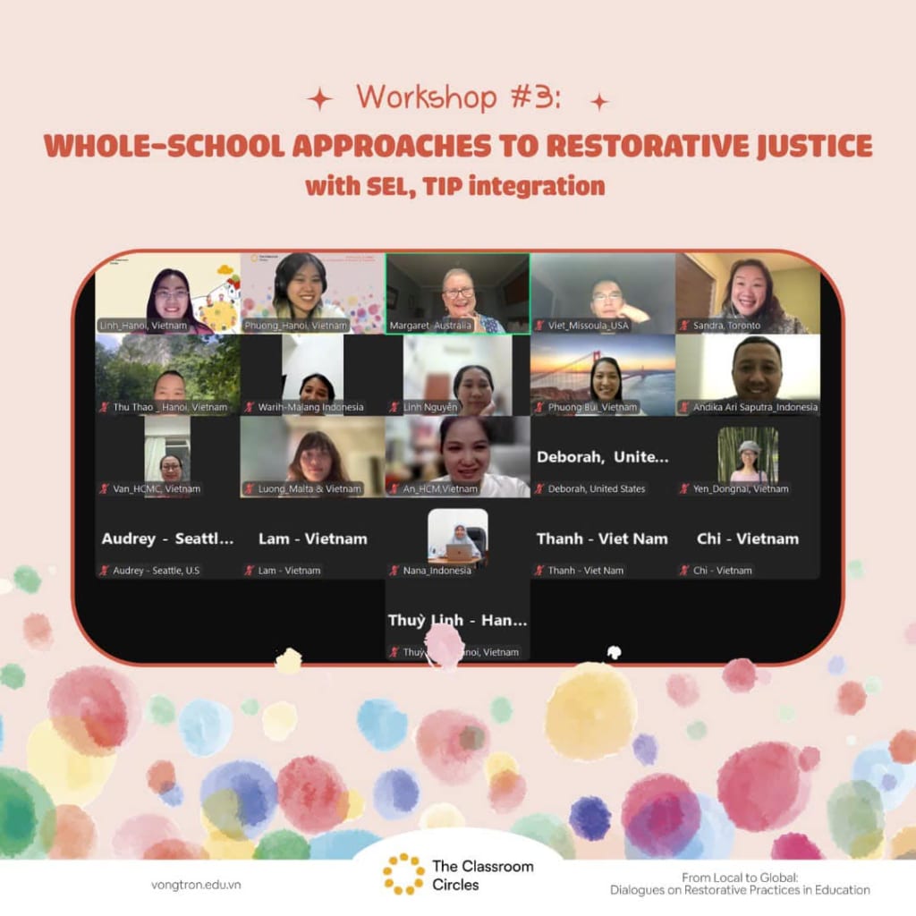 Recap Workshop 3: Whole-School Approaches to Restorative Justice with ...